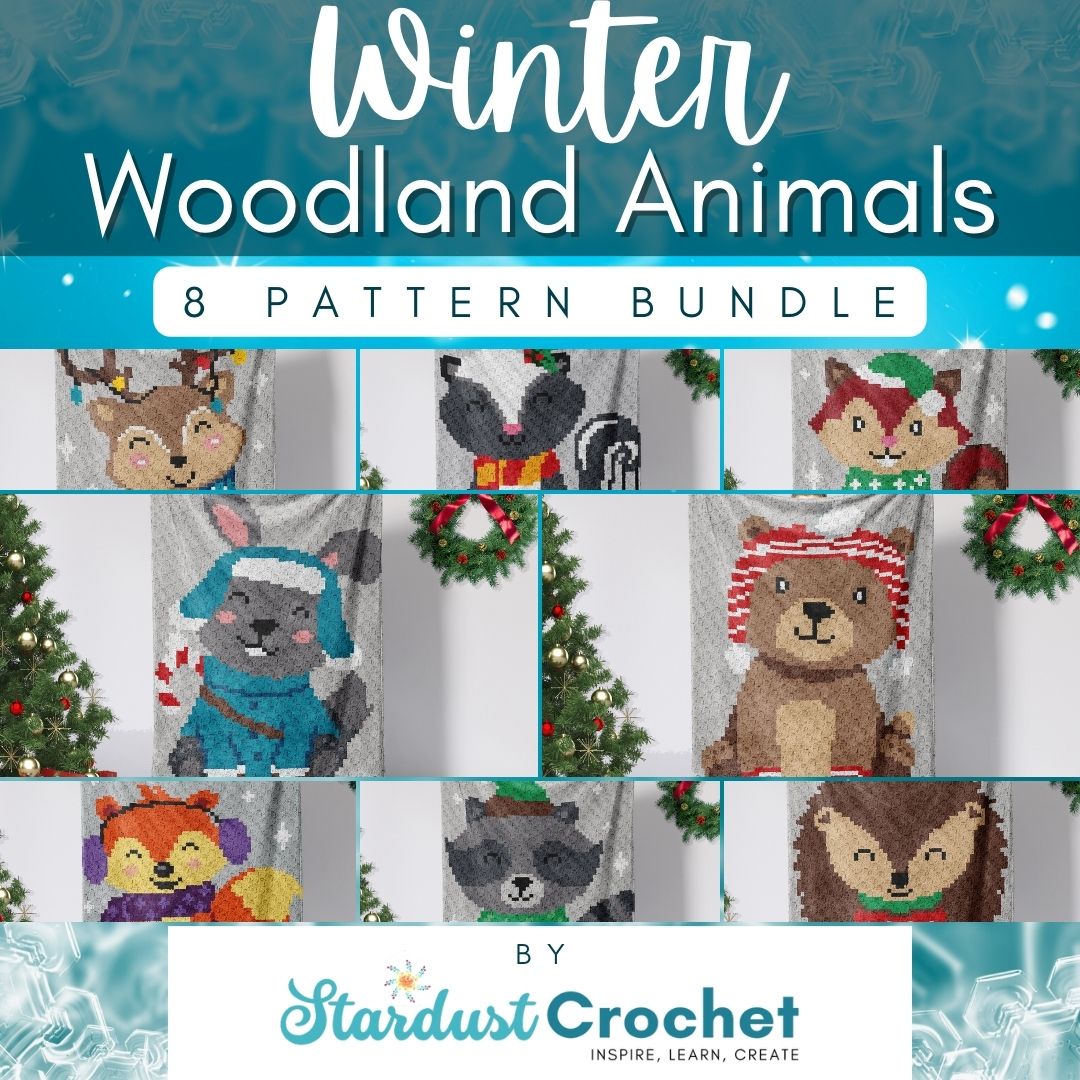 Winter Woodland Animals Crochet Along